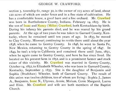 George W. Crawford - Heartland Genealogy